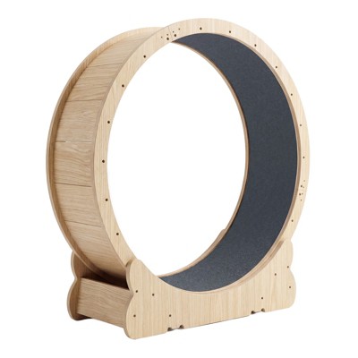 Large Cat Exercise Wheel 43.3", Indoor Cat Running Wheel with Lock ...