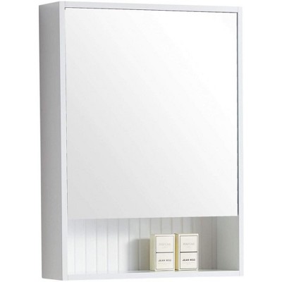 Fine Fixtures Venezian 22" Medicine Cabinet Matte White : Target