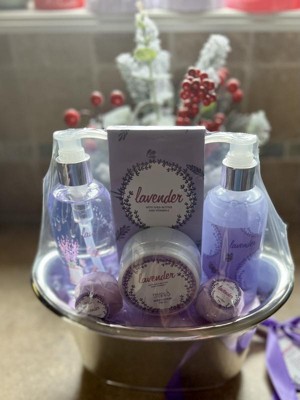 Freida & Joe Lavender Fragrance Bath & Body Collection In Silver Tub ...