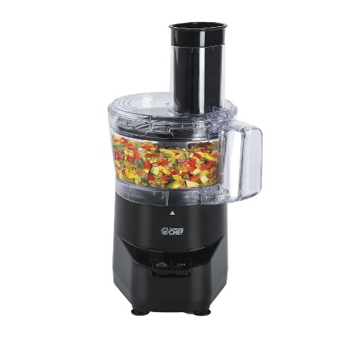Commercial Chef 4-cup Food Processor 450w With 2 Speeds, Black : Target