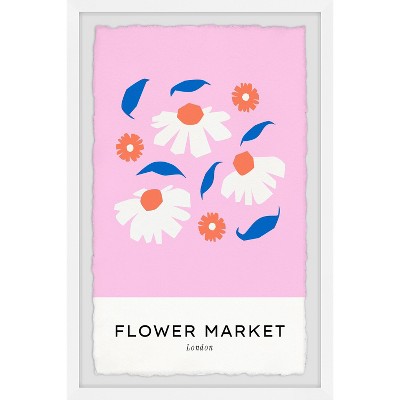 HomeStock 31 in. L x 21 in.W Framed Nature and Outdoors Digital Art For ...