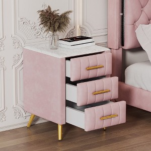 Marble top nightstand target store