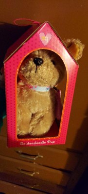 Our Generation Pet Dog Plush With Posable Legs - Golden Poodle Pup : Target