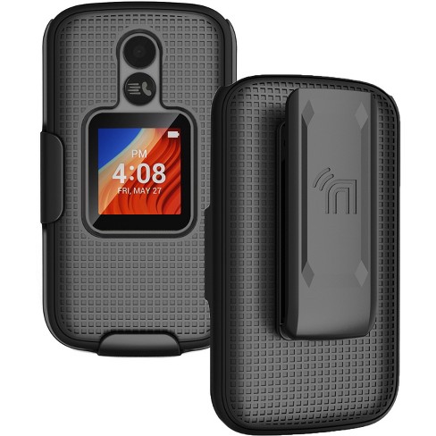 Nakedcellphone Case And Belt Clip Holster Combo For Alcatel Tcl Flip 2 ...