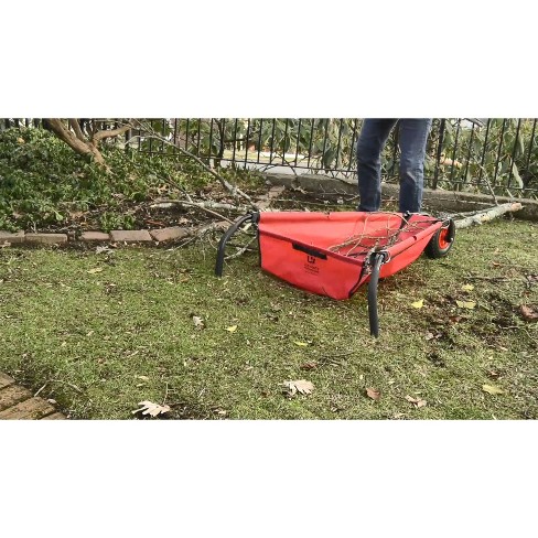 Easy Storage Folding Steel Wheelbarrow - Red - Ultimate Innovations ...