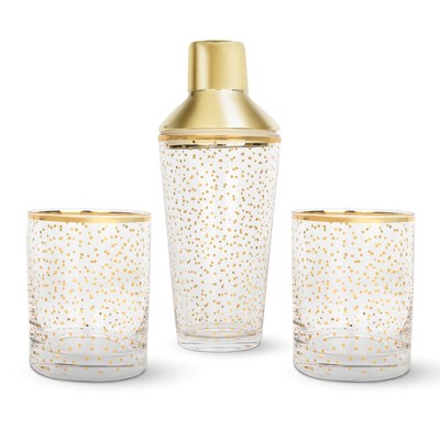 Metal Cocktail Shaker Gold - Threshold™ : Target
