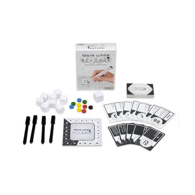 Blank White Dice Game Board Game : Target