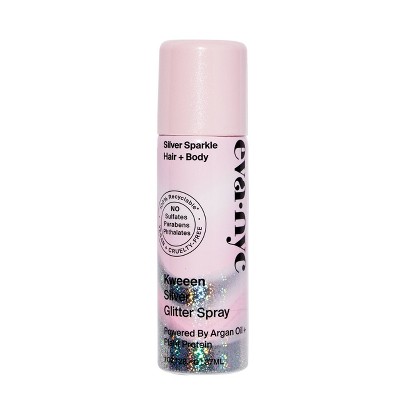 Eva Nyc Kweeen Silver Glitter Hair Spray - 4.9oz : Target