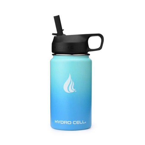 14oz Teal/blue Hydro Cell Wide Mouth Stainless Steel Water Bottle : Target