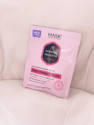 Hask Keratin Protein Smoothing Deep Conditioner - 1.75 Fl Oz : Target