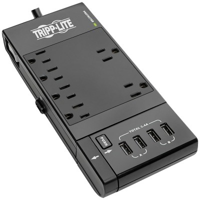 Tripp Lite Protect It!® 7-outlet Surge Protector With 4 Foot Cord : Target