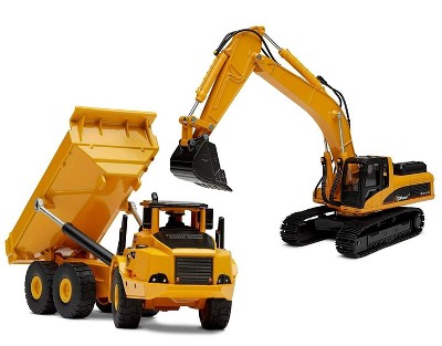 Big Daddy Big Wheel Construction Fork Lift Heavy Duty Construction Toy ...