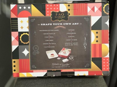 Fao Schwarz pottery Wheel Studio All-in-one Sculpting Workstation : Target