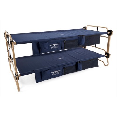 Disc-o-bed Youth Kid-o-bunk 2 Person Bench Bunked Double Bunk Bed Cots ...