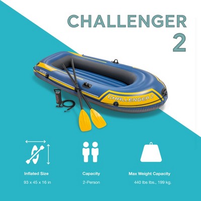 Intex 68376ep Mariner 4 Inflatable Boat Set: Includes Deluxe 54in Boat ...