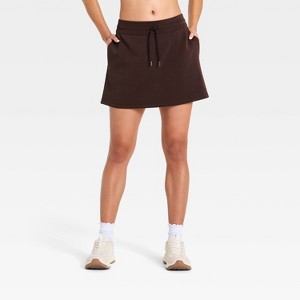 Women's Airy Sleek Skort - All In Motion™ Dark Brown XS : Target