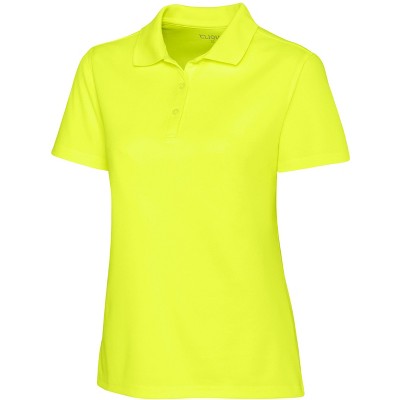 Clique Spin Eco Performance Pique Womens Polo - High-vis Yellow - S ...