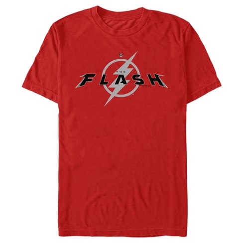 Men's The Flash Black Official Logo T-shirt : Target