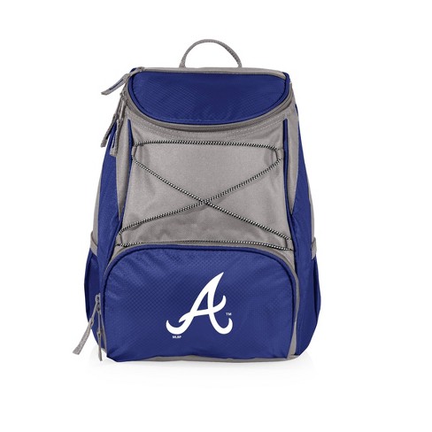 Mlb Atlanta Braves Ptx 13.5" Backpack Cooler - Blue : Target