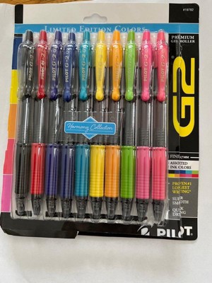Pilot 18ct G2 Gel Pens Fine Point 0.7mm Assorted Inks : Target