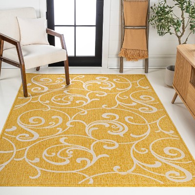 Jonathan Y Alhambra Ornate Medallion Modern Yellow/cream 4 Ft. X 6 Ft ...