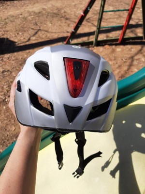 Schwinn Flash Bike Helmet - Gray/white : Target
