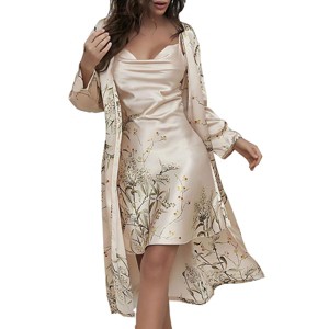 Women 2 piece Lingerie for Vanlentine's Day Nightgowns Sleeveless Soft ...