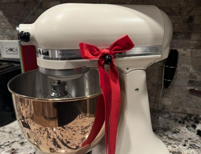 Kitchenaid 5qt 10-speed Stand Mixer With Copper Bowl Fresh Linen ...