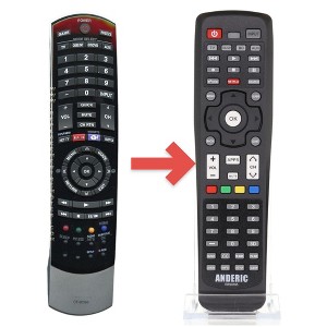 Anderic Substitute for Toshiba CT90366 TV Remote Control [RR90395] : Target