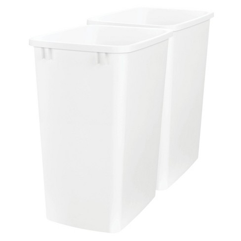 Rev-a-shelf Polymer Replacement 35 Quart Trash Bin Recycle Waste ...