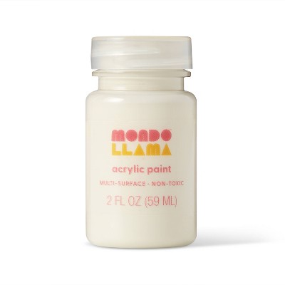 Delta 2 Fl Oz Ceramcoat Luxe Metallic Paint White: Water-based ...