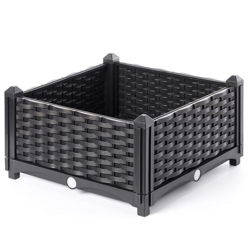 Rattan Raised Garden Bed Flower Planter : Target