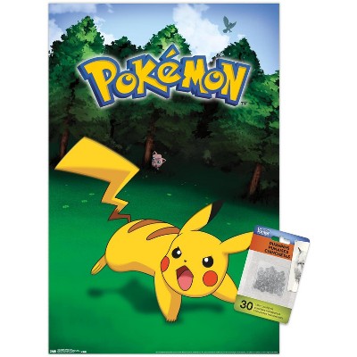 Trends International Pokémon - Battle Anime Unframed Wall Poster Print ...