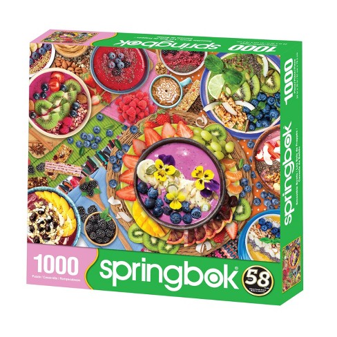 Springbok Smoothie Bowls Jigsaw Puzzle - 1000pc : Target