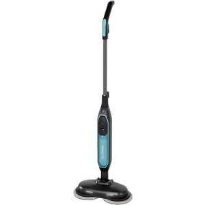 Pursteam Scrubmaster Steam Mop With Dual Scrubbing Head, Led Headlights ...