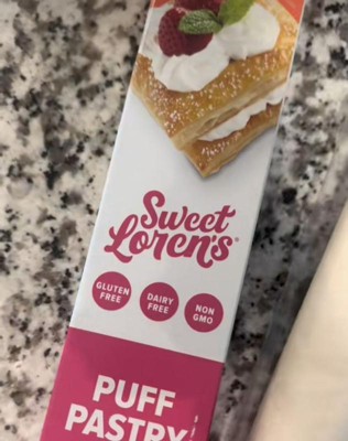 Sweet Loren's Gluten Free Vegan Flaky Puff Pastry - 8.5oz : Target