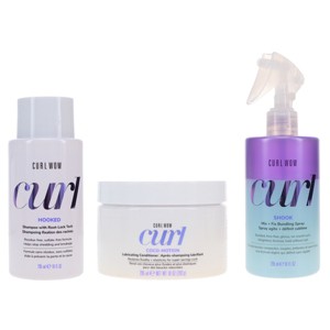 COLOR WOW Curl Wow Hooked Shampoo 10 oz, Coco-Motion Conditioner 10 oz ...