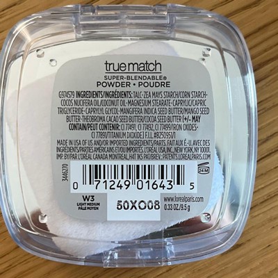 L'oreal Paris True Match Makeup Super Blendable Oil-free Pressed Powder ...