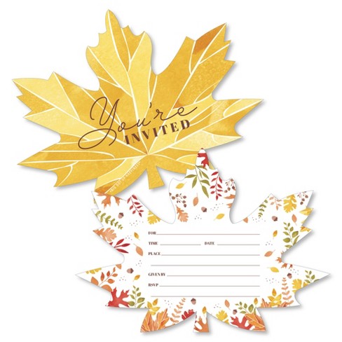 Blank Invitation Card