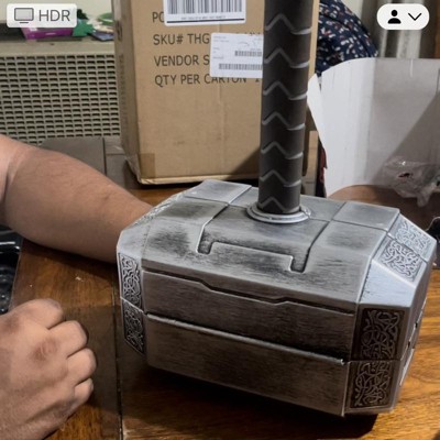 Thinkgeek, Inc. Marvel Avengers Thor's Hammer 44-piece Tool Set ...
