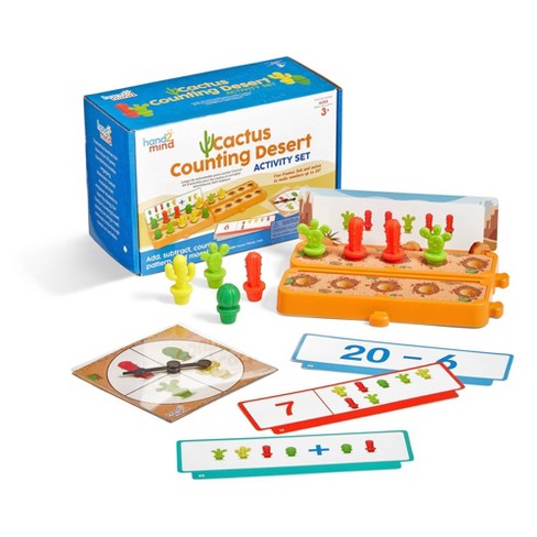 Hand2mind Cactus Counting Desert Activity Set : Target