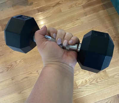 Hex Dumbbell 40lbs Black - All In Motion™ : Target