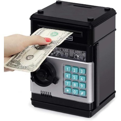 Ready! Set! Play! Link Kids Piggy Bank Atm Style For Coins & Bills ...