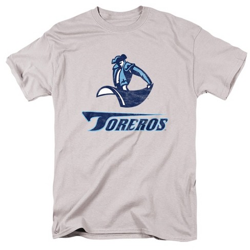 University Of San Diego Official Toreros Logo Adult T-shirt, Silver ...
