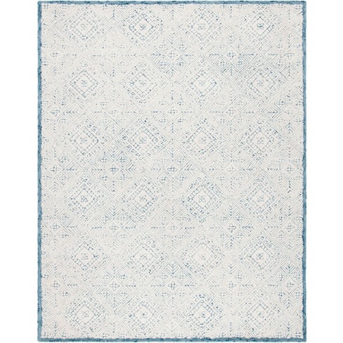 Glamour Glm660 Hand Tufted Area Rug - Blue/ivory - 8'9"x11'9 ...