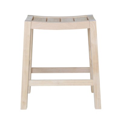 Ranch Stool Unfinished - International Concepts : Target