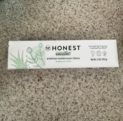 The Honest Company Sensitive Everyday Diaper Rash Cream Fragrance Free ...