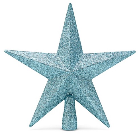 Ornativity Tiffany Blue Glitter Star Tree Topper : Target