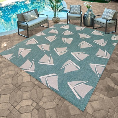 Paseo Bateau Outdoor Rug - Aveneu33 : Target