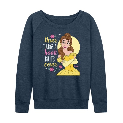 Women's Disney Never Judge A Book By Its' Cover Lightweight French ...